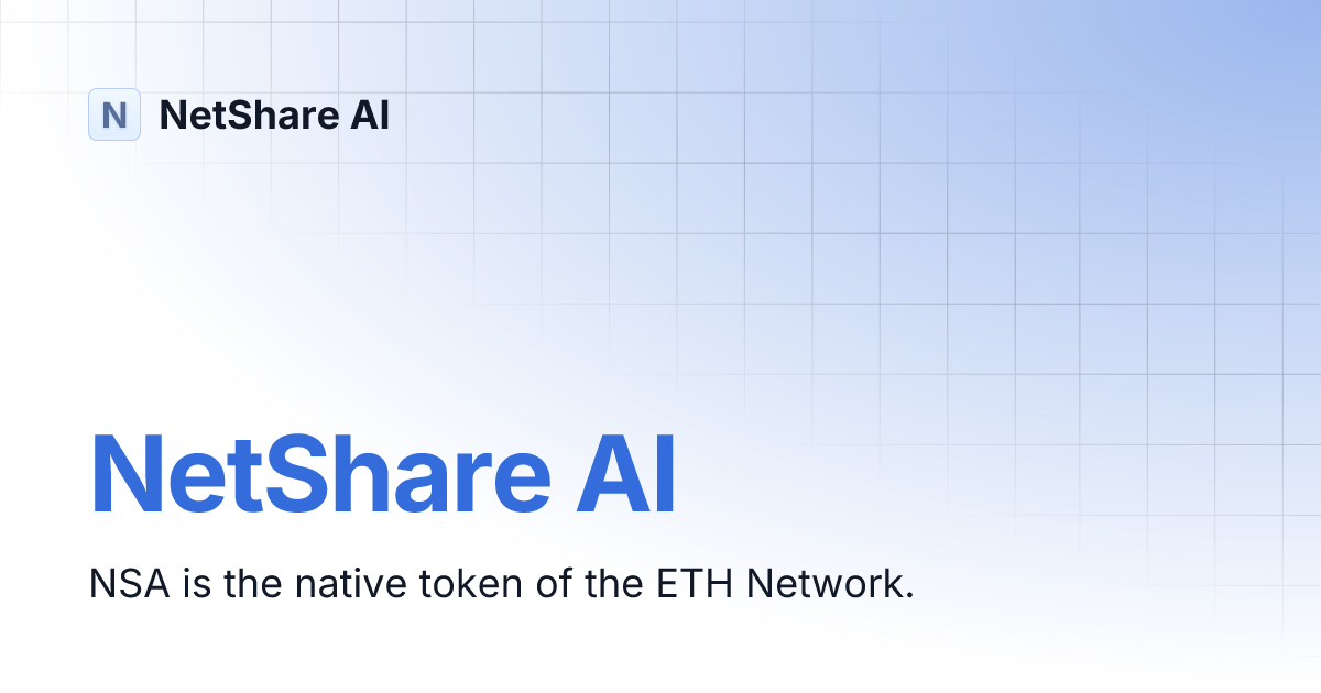 NetShare AI | NetShare AI